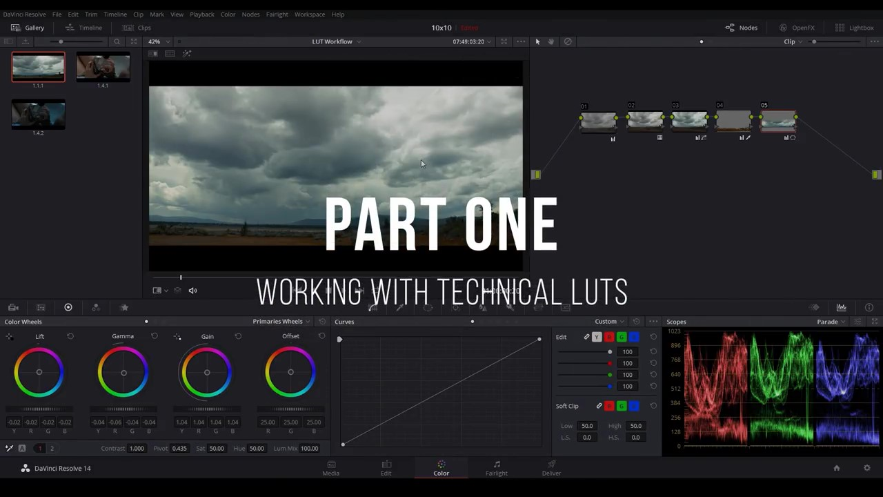 调色师该掌握的LUT的工作流程（一） - 尊正资讯