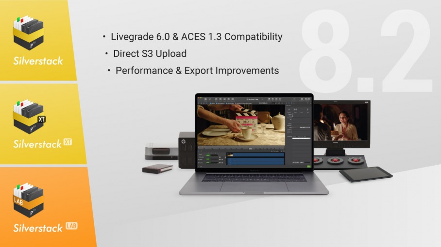 Pomfort 发布 Silverstack XT 和 Silverstack Lab 8.2 版本 - 尊正资讯