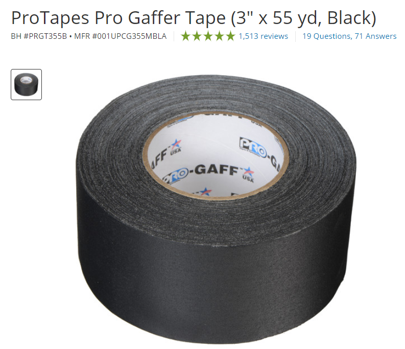 A-Z电影英语科普小课堂：Gaffer Tape - 尊正资讯