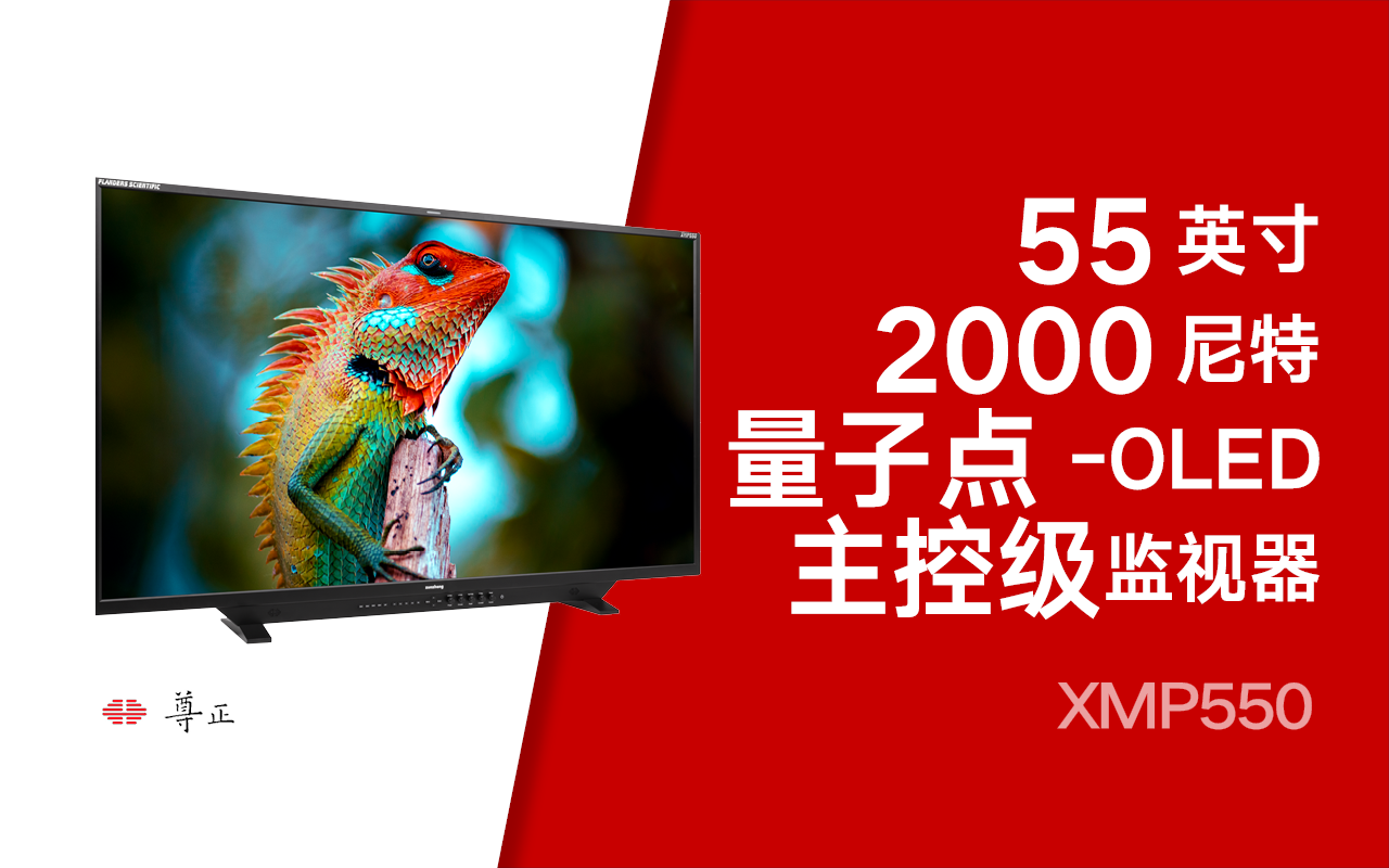 独家抢先看：尊正XMP550 前沿2000尼特QD-OLED参考级监视器 - 尊正资讯