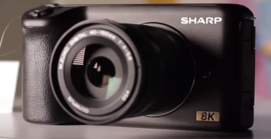 夏普对外展示了全新的8K M43相机 - 尊正资讯
